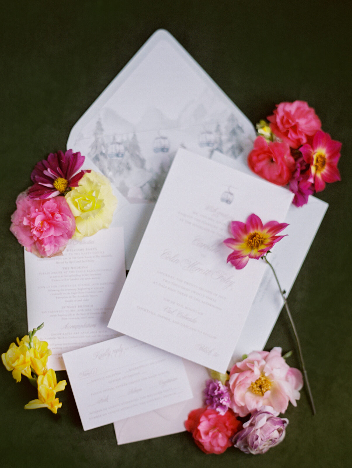 Bright, Colorful Summer Wedding at the Arrabelle in Vail ...