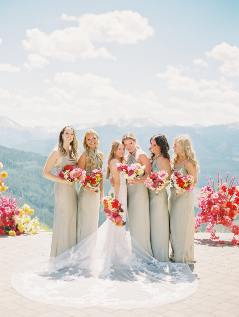 Bright, Colorful Summer Wedding at the Arrabelle in Vail ...