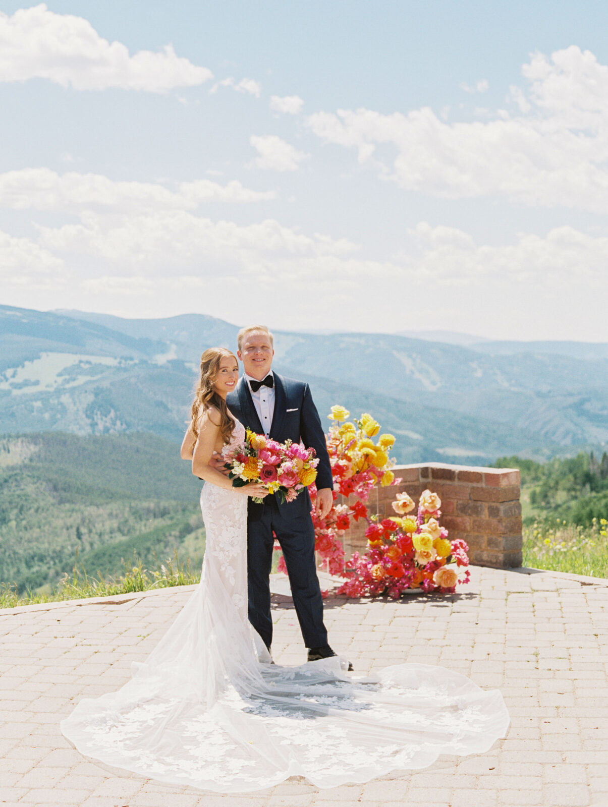 Bright, Colorful Summer Wedding at the Arrabelle in Vail ...