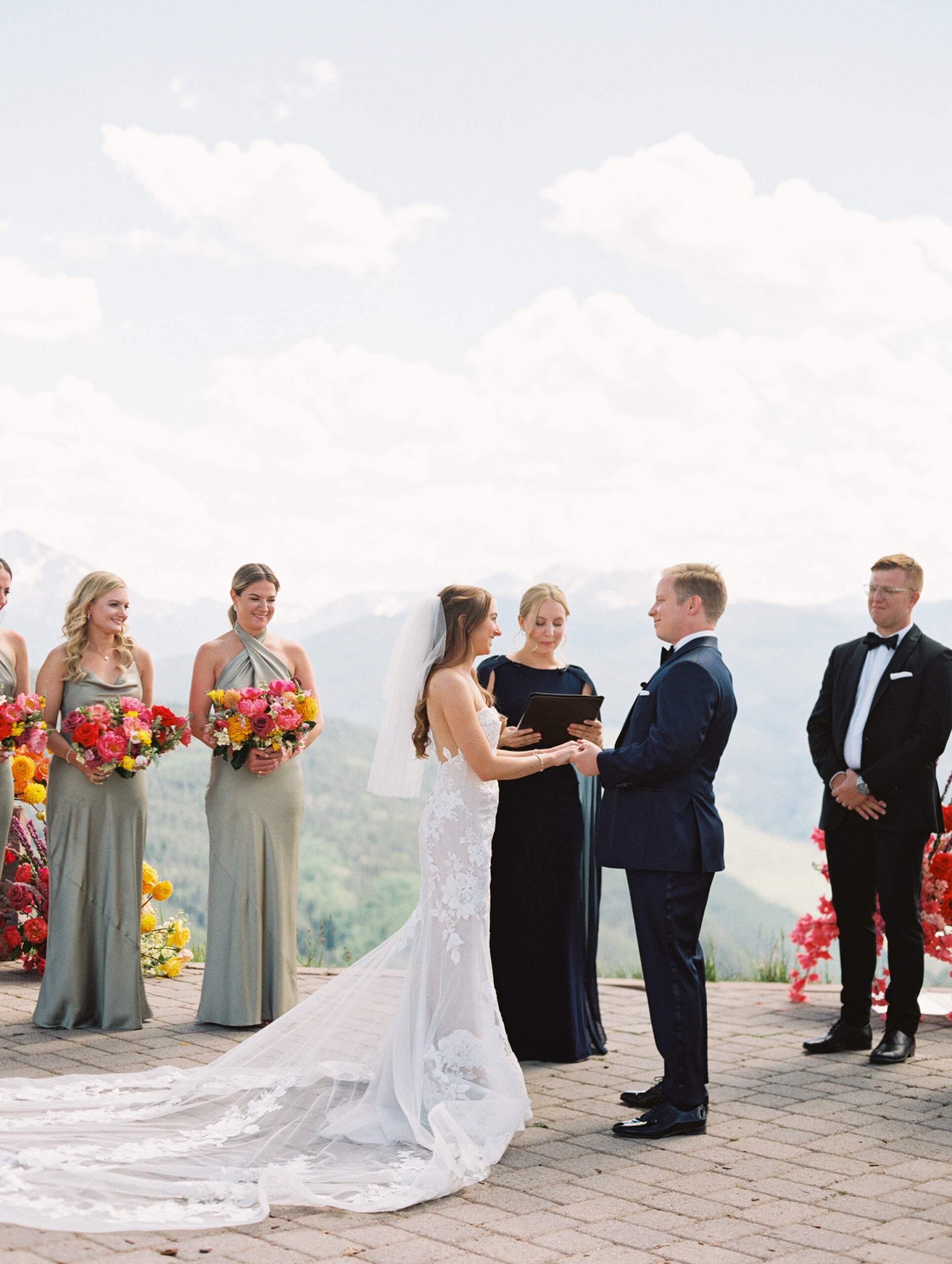 Bright, Colorful Summer Wedding at the Arrabelle in Vail ...