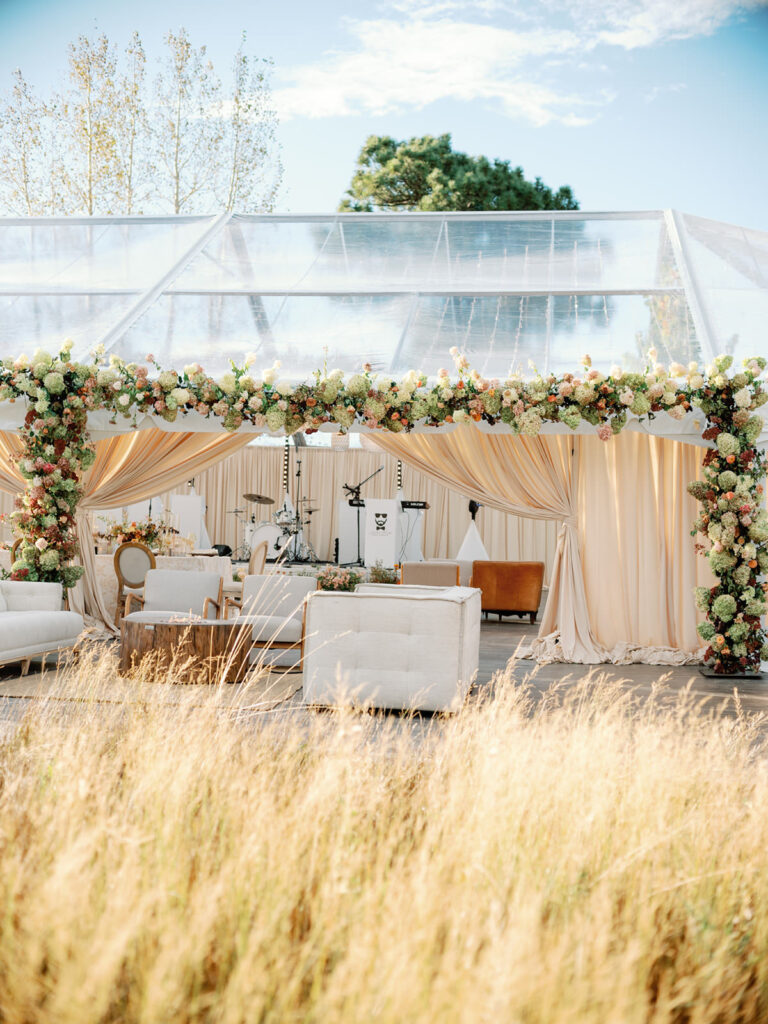 Fall Tented Wedding in Boulder, Colorado | karlispanglerevents.com